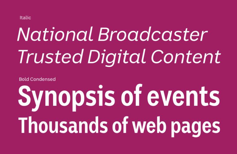 ABC Custom Font Development - Australian Type Foundry